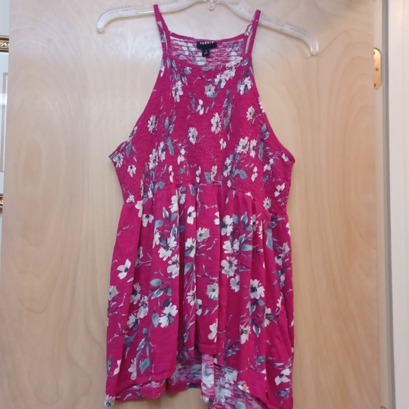 torrid | Tops | Torrid Pink Floral Tank Top | Poshmark